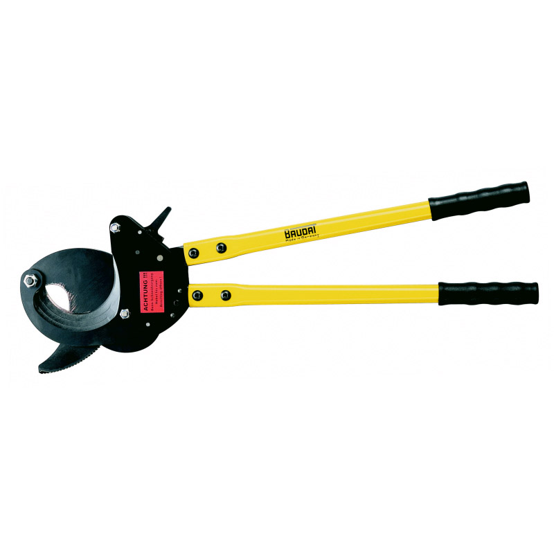 Baudat SCS18 Ratchet Wire Rope Cutter 18mm - The Cable Tooling Company